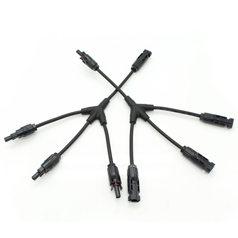 Connecteur solaire MC4 triple avec câble